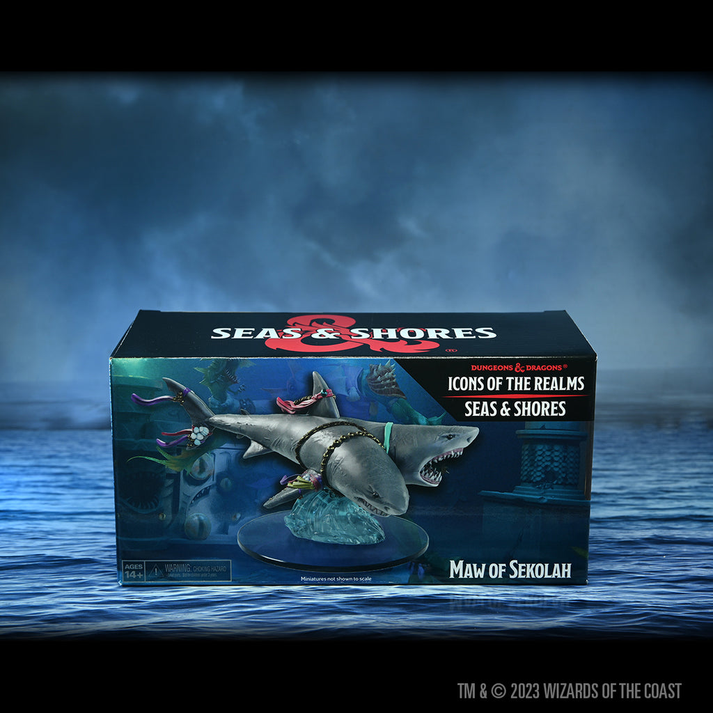 Maw of Sekolah Boxed Mini - Dungeons & Dragons Icons of the Realms Sea ...