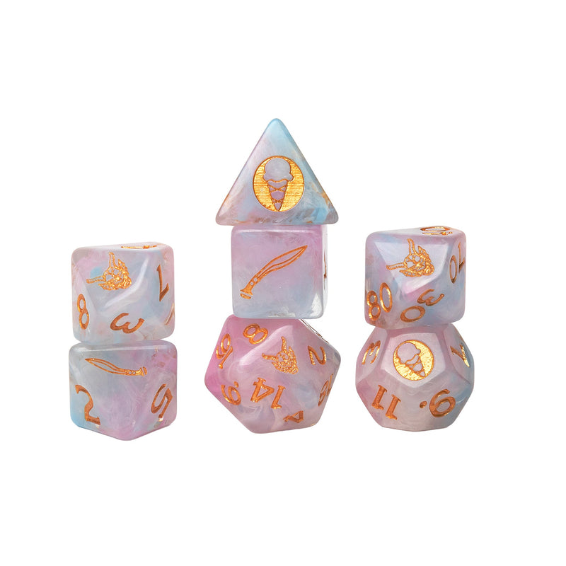 Stranger Things Adventurer Dice Set - Erica – Game On Games