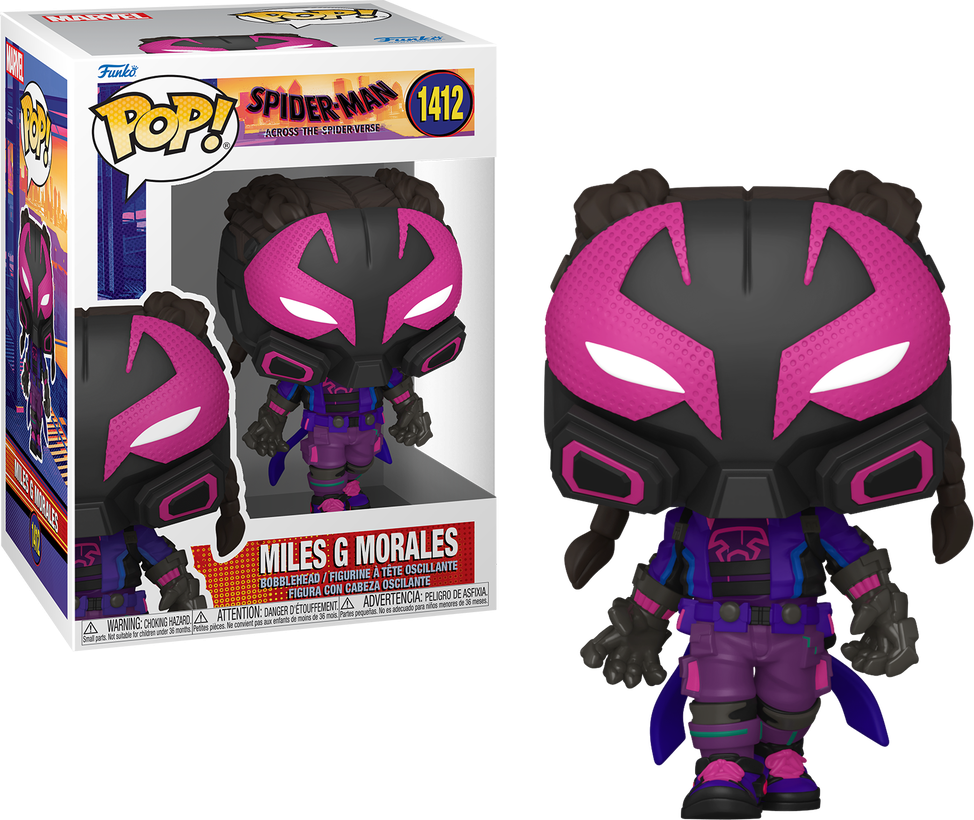 Pop! Spider-Man: Across the Spider-Verse - Miles G Morales 1412 – Game ...