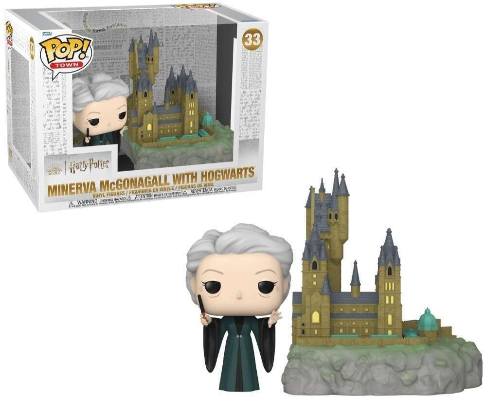 Pop! Town: Harry Potter - Minerva McGonagall with Hogwarts 33 – Game On ...