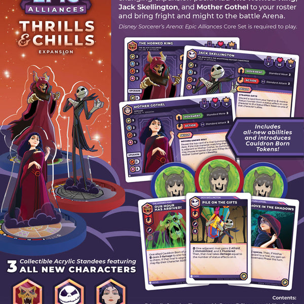Thrills and Chills Expansion - Disney Sorcerer's Arena: Epic Alliances ...